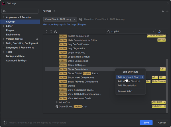 Troubleshooting Github Copilot Keyboard Shortcuts In Jetbrains Ides 1432